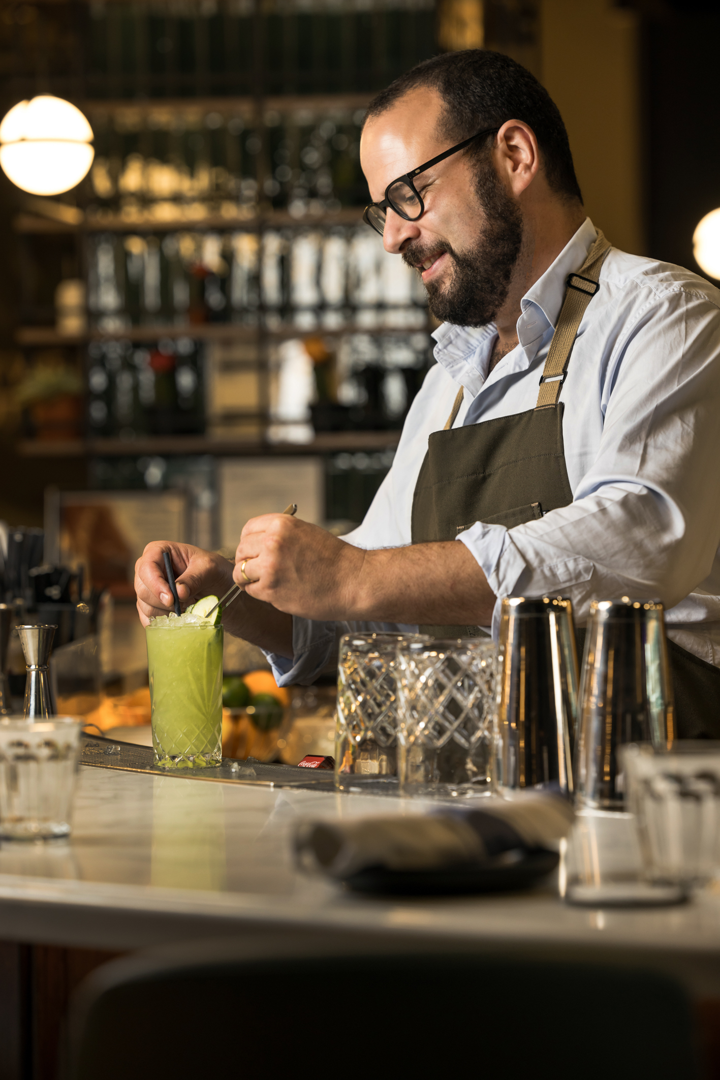In Good Spirits, cocktail bar in Toronto | Table