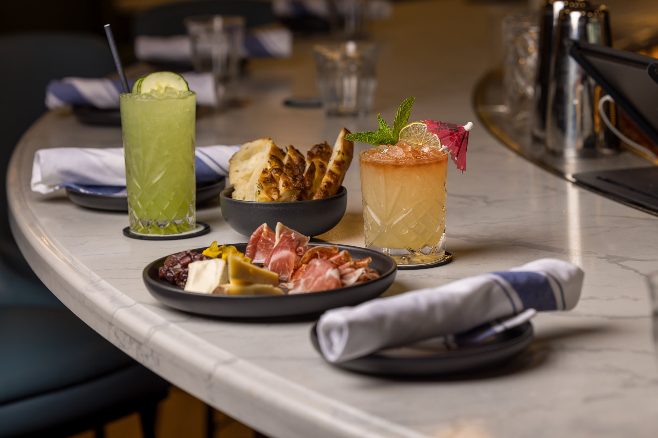 In Good Spirits, cocktail bar in Toronto | Table
