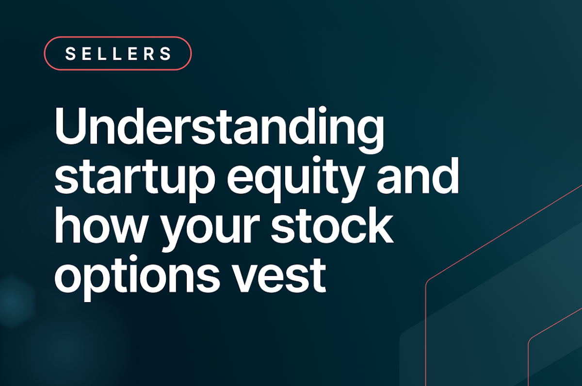 Understanding startup equity and how your stock options vest