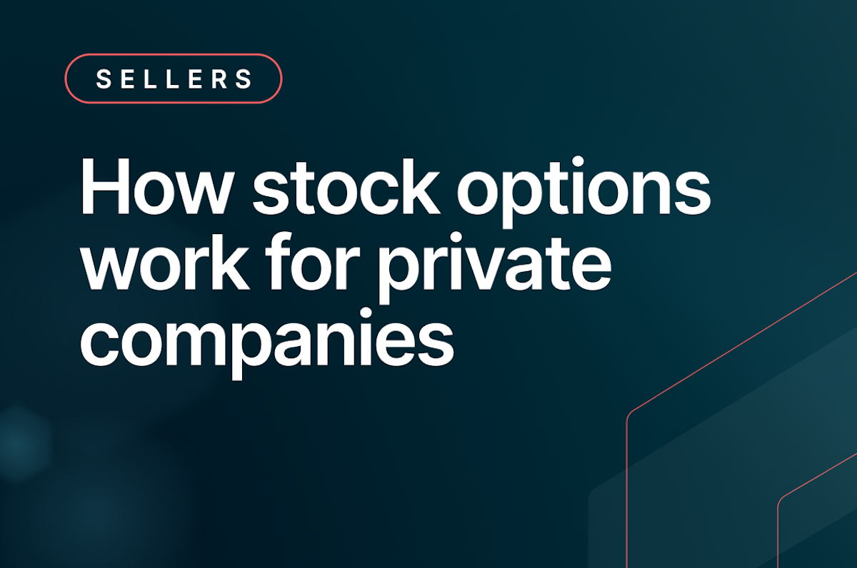 How stock options work for private companies