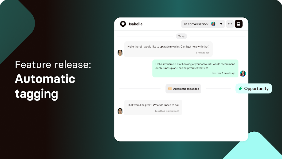 Automated Tags: Organize Conversations | Watermelon